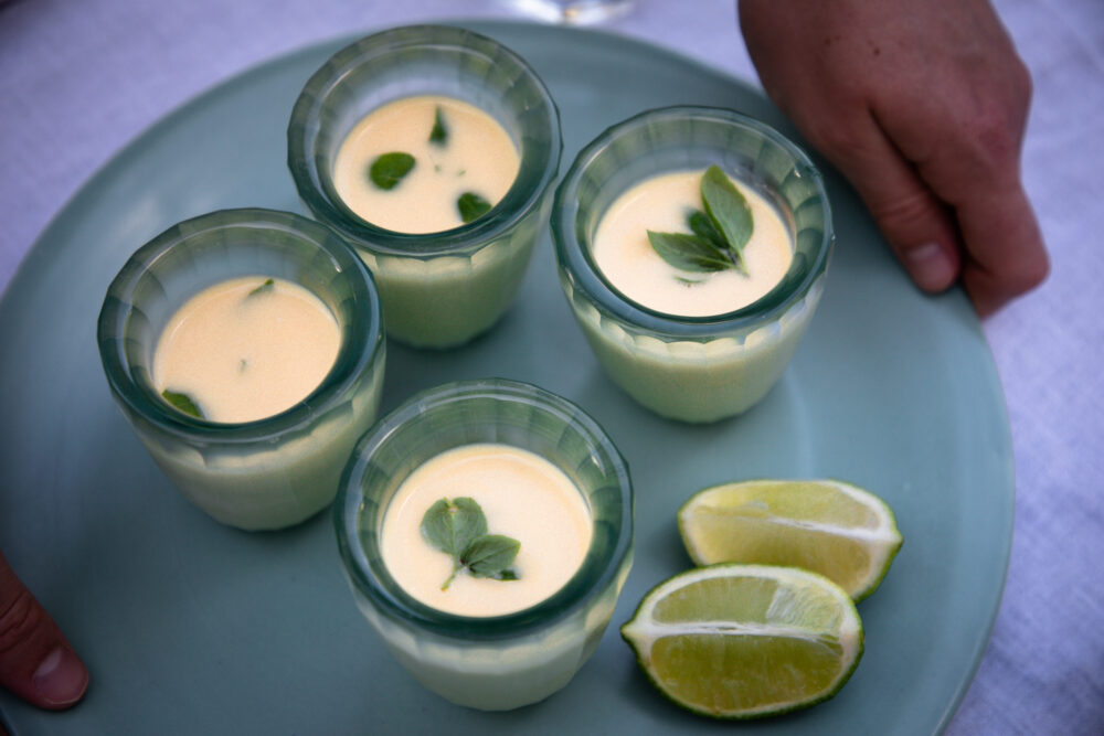 Chilled Corn and Cashew Soup - Amanda Lawson